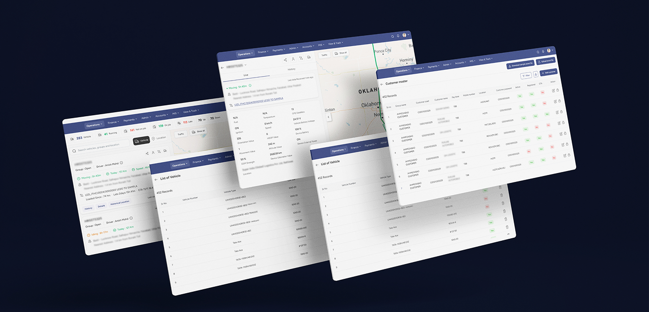 Real-Time Fleet Tracking Platform | Smarter Logistics Control
